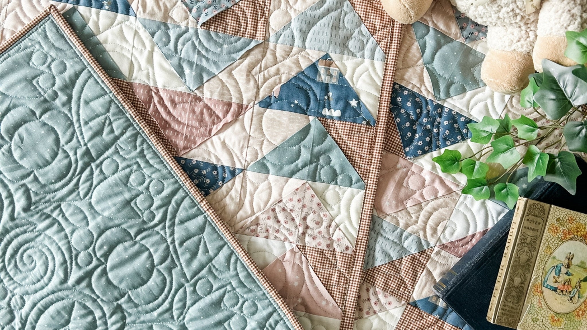 A Beginner Friendly Baby Quilt Using the Front Porch Pattern – Remi ...