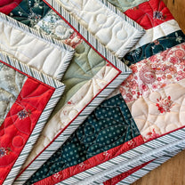 Folk Fables Quilt Kit - Sharon Holland Holiday Version (Top + Optional ...