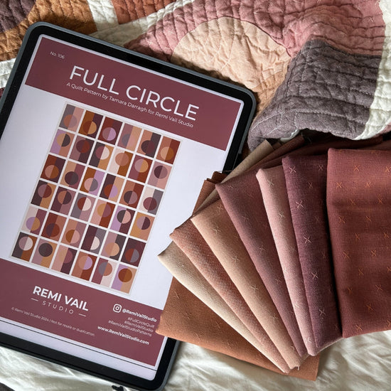 Full Circle Quilt Pattern (PDF) | Remi Vail Studio